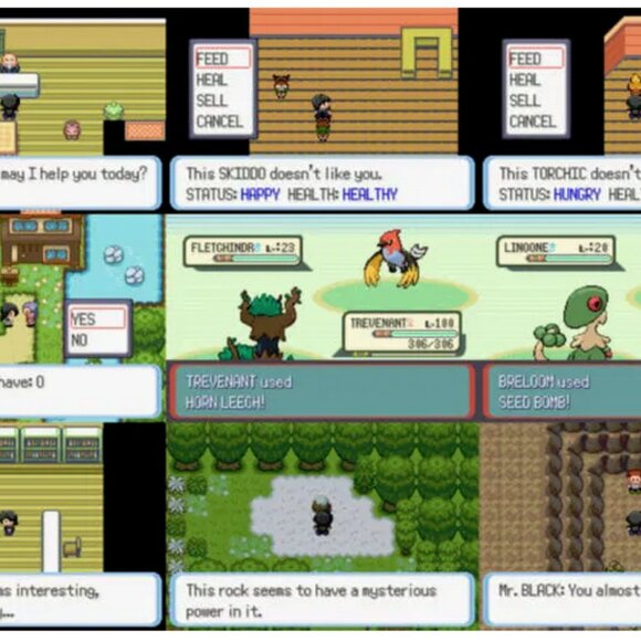 Video Games & Consoles | Pokemon Harvest Craft Gba Rom Hack Game Custom ...